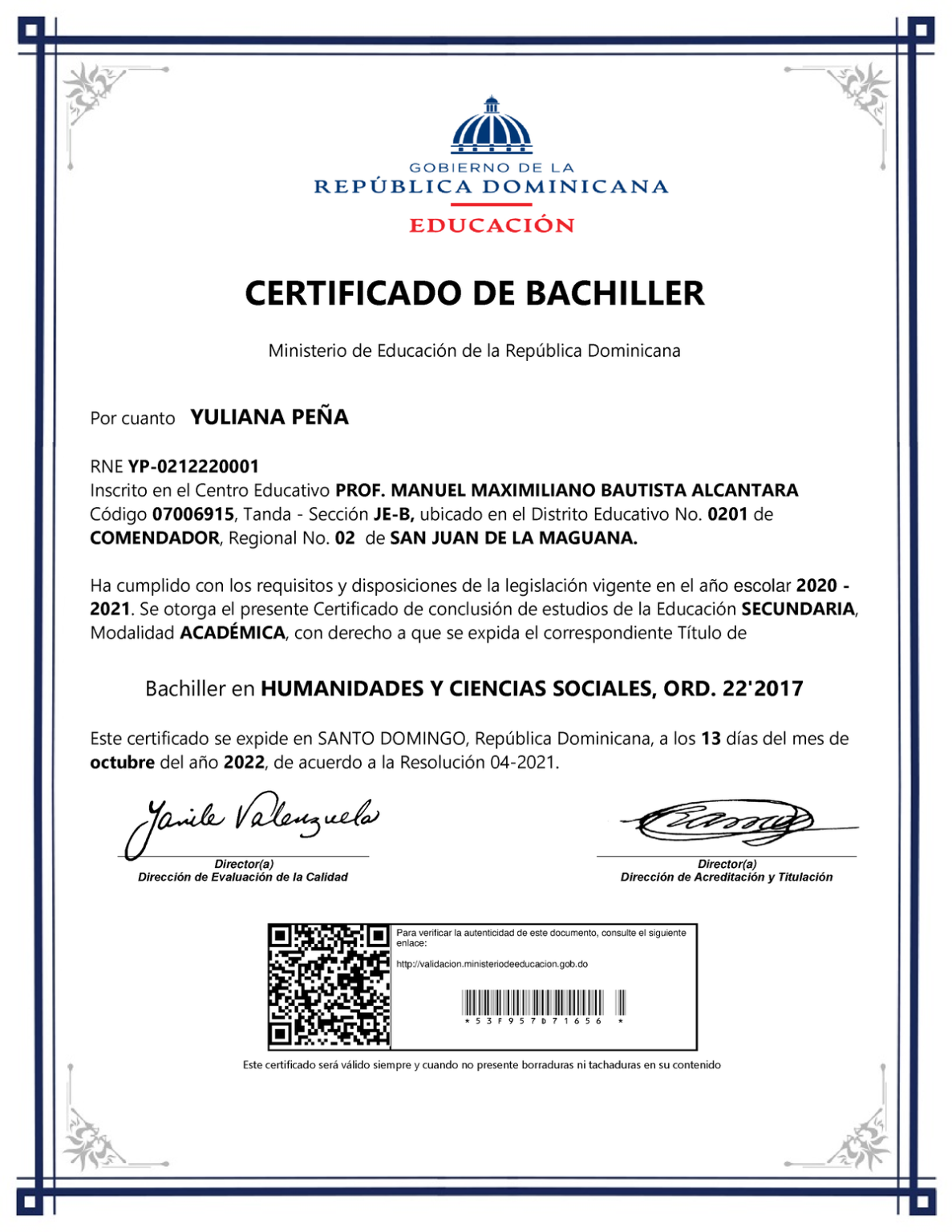 Cómo puedo obtener un certificado de estudios en República Dominicana ...